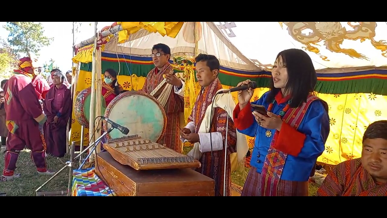 Nangkhar gonpa tshechu ][Boedra song 🎵 ♥️ 🎶 👌 2022 - YouTube