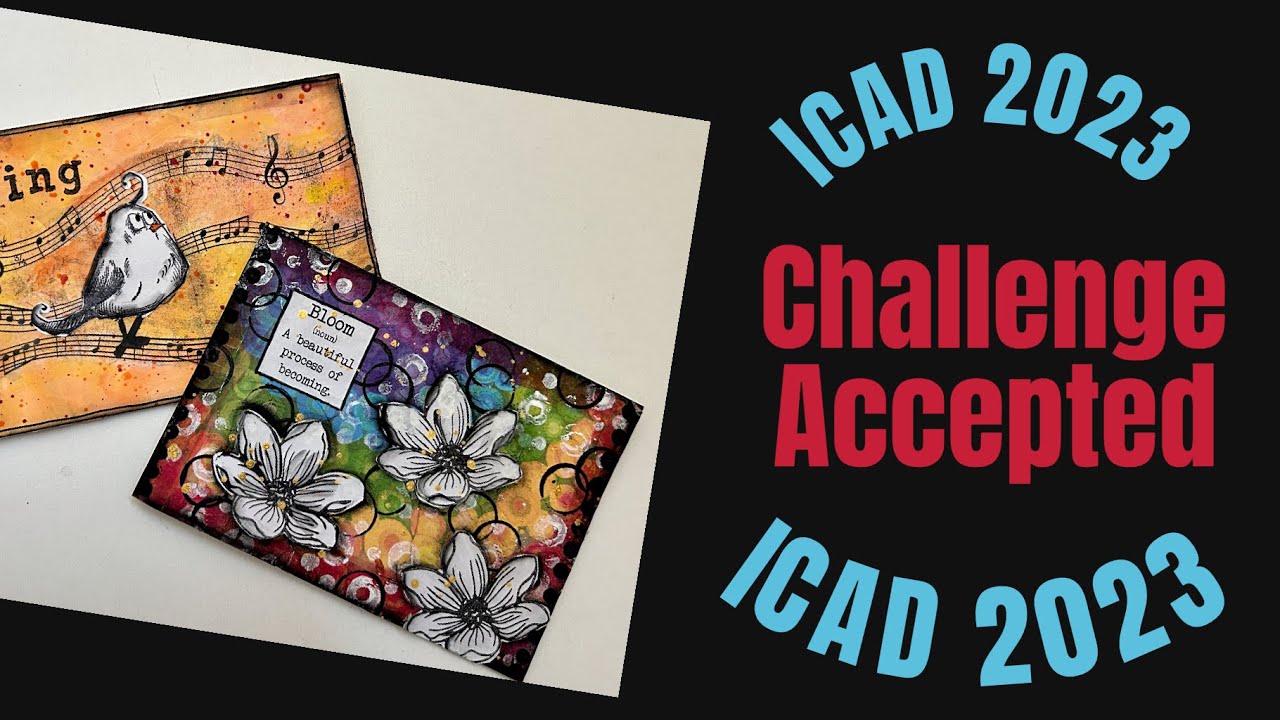 ICAD 2023 - Mixed Media Art Journal Tutorial- Making It Your Own and ...