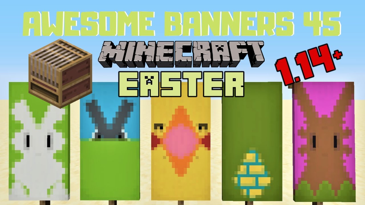 5 AWESOME MINECRAFT BANNER DESIGNS WITH TUTORIAL! #45 [LOOM] - YouTube