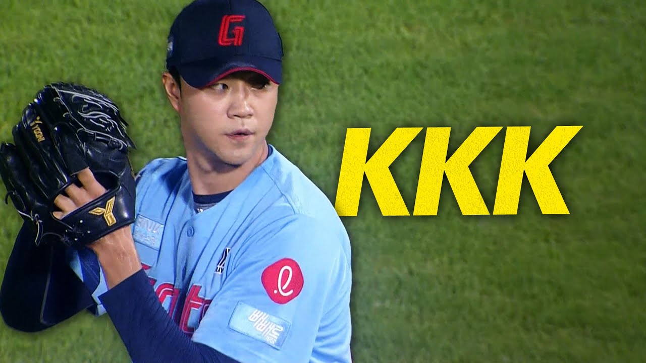 [KIA vs 롯데] (노컷) 이닝을 삭제하는 롯데 윤성빈의 'KKK' 모먼트 | 8.6 | 크보모먼트 BY 삼진제약 | 야구 하이라이트 - YouTube