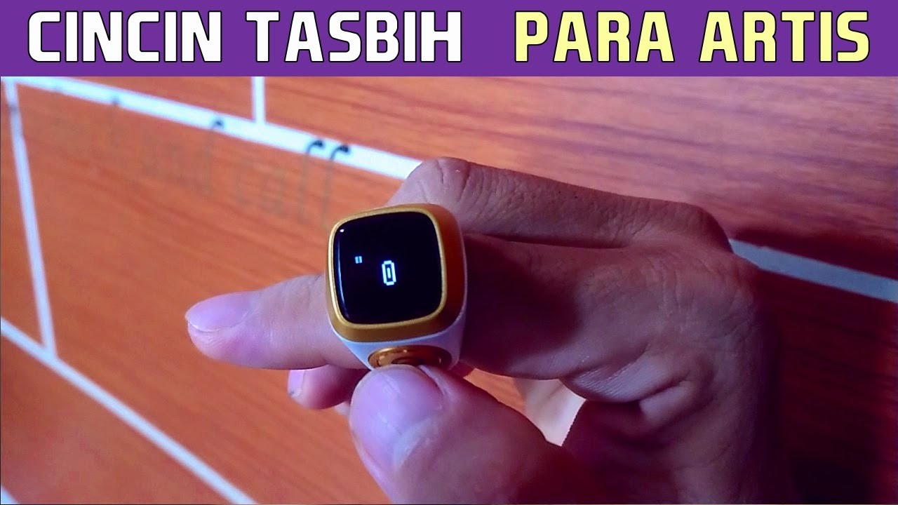 Review iQibla Zikr Ring Lite, Cincin Tasbih Digital Viral Para Artis - YouTube