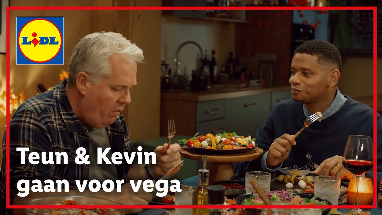 Teun & Kevin gaan voor vega in de Lidl-flat - YouTube