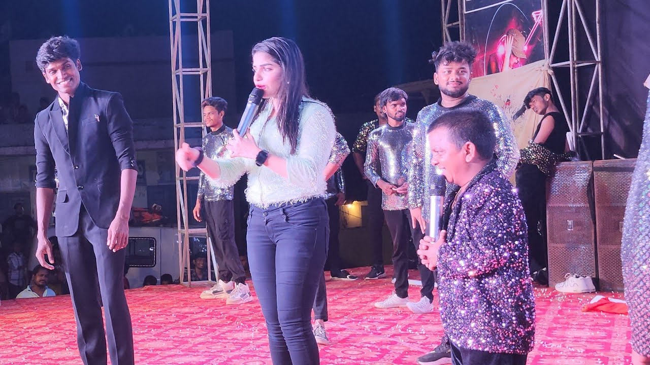 kandipeylli lo ramesh master manikanta prasanna on stage fun with balu ...