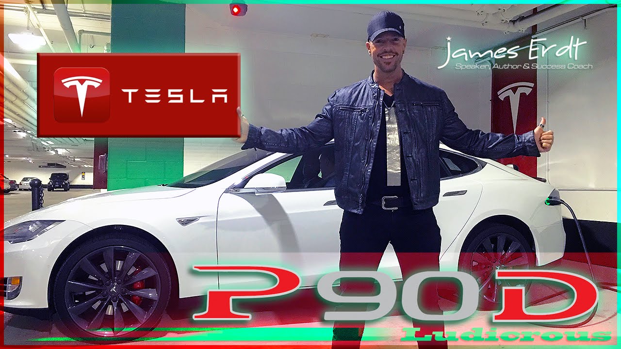 Tesla P90D Ludicrous Testdrive by James Erdt - $198K - YouTube