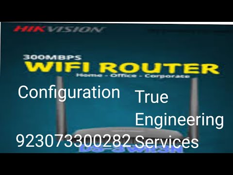 HIKVISION WiFi Router Configuration - YouTube