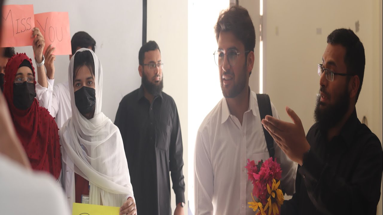 LAST LECTURE WITH PROF DR ZAIN😭|| KIMS KOHAT MEDICAL COLLAGE ||DR SHAMS - YouTube