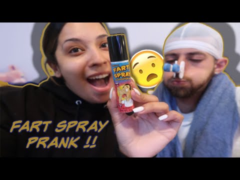 BEST FART PRANK EVER ON MY BOYFRIEND. |🤢 HILARIOUS !!