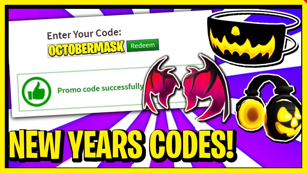 10 ROBLOX NEW YEARS PROMO CODES - YouTube