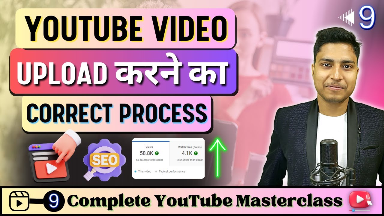 How To Upload YouTube Video in 2023 with 100% SEO | Complete YouTube Masterclass - 9 | IBC ...