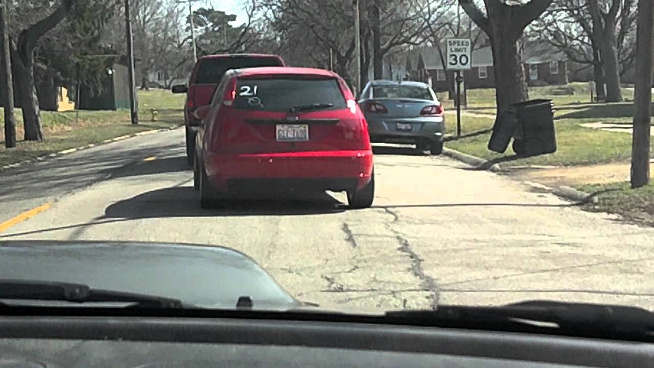 Broken Focus Being Pulled by a Chevy - YouTube