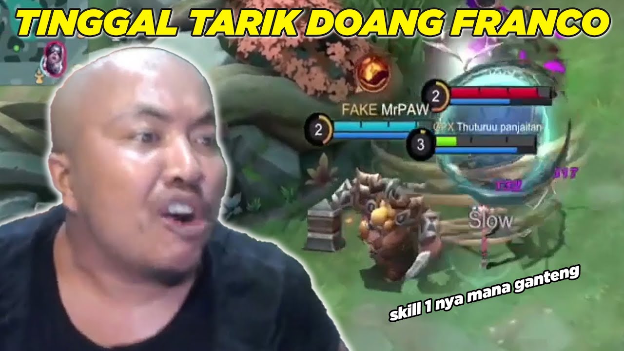 FRENGKI TINGGAL TARIK DOANG KOK SUSAH YAAAA !!! CAPEK AKU KALO KAYA ...