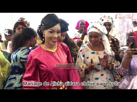 Arivé mariage de aïcha aïdara chérie pape sylla avec borom louga Tv tél 77 531 86 12