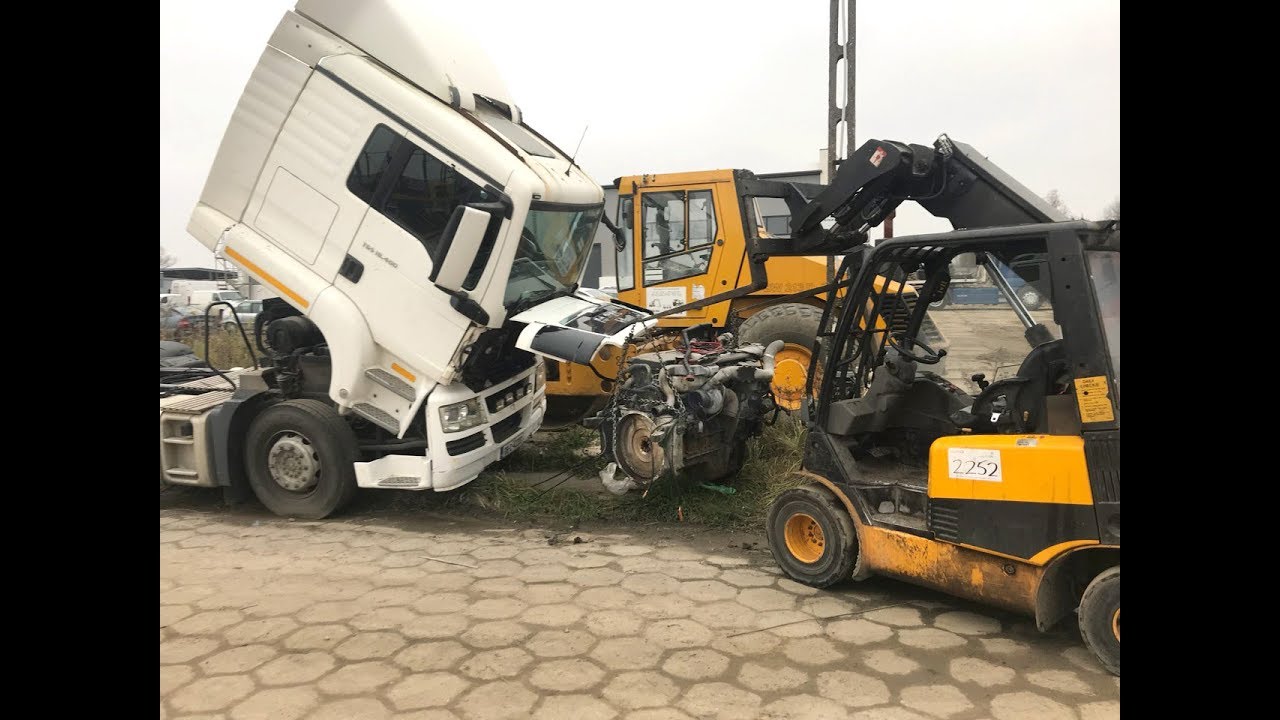 Запуск мотора - D2676LF05 480лс MAN Euro-4 2012г - YouTube