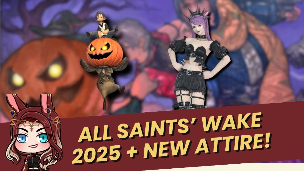 FFXIV: All Saints’ Wake 2025 Information + Galatea’s Attire Preview ...