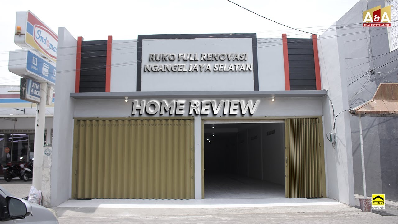HOME REVIEW : RUKO MINIMALIS DI SURABAYA SELATAN - YouTube