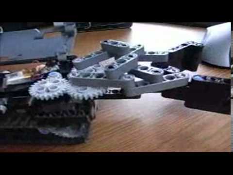Lego Technic Robot Arm Vehicle 003 - YouTube