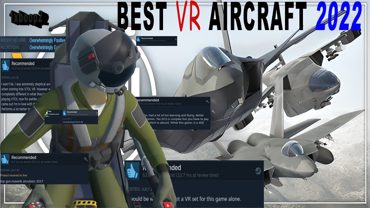 This game has the best aircraft in virtual reality (VTOL VR) - YouTube