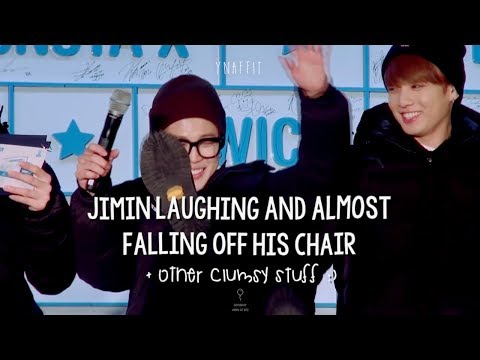 jimin being clumsy