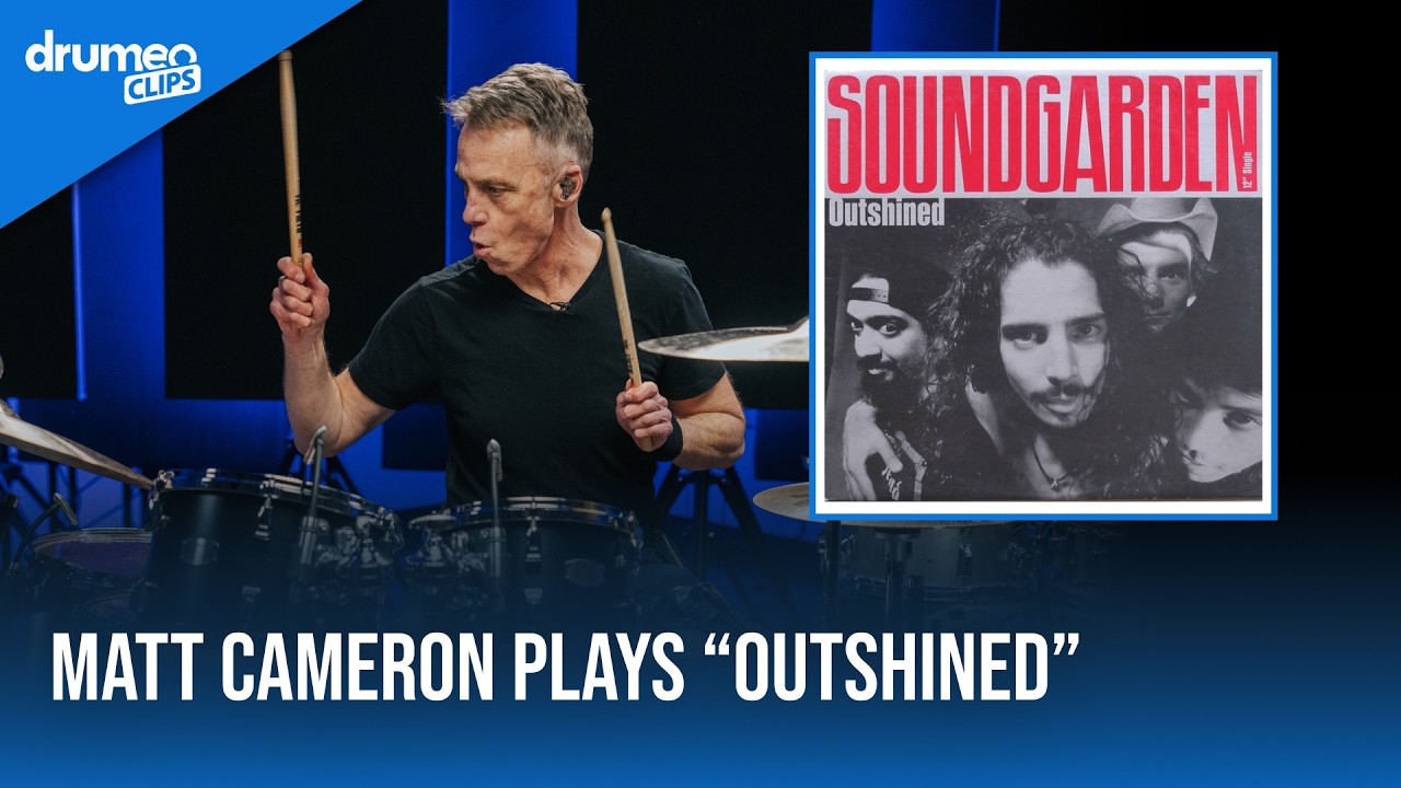 Matt Cameron Plays "Outshined" | Soundgarden - YouTube