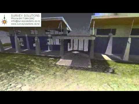 3D laser scan building- Survey Solutions - YouTube