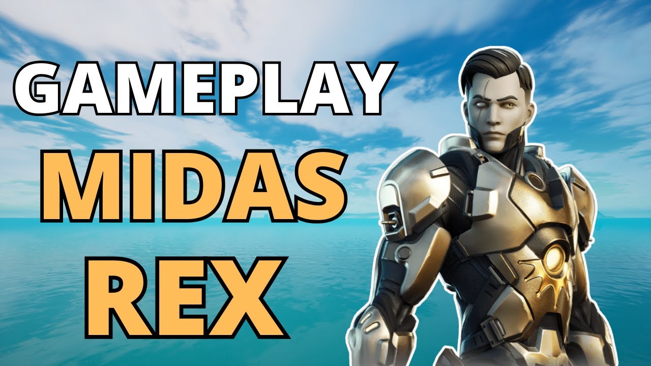 GAMEPLAY COM A SKIN DO MIDAS REX , E SEU MELHOR COMBO. #fortnite - YouTube