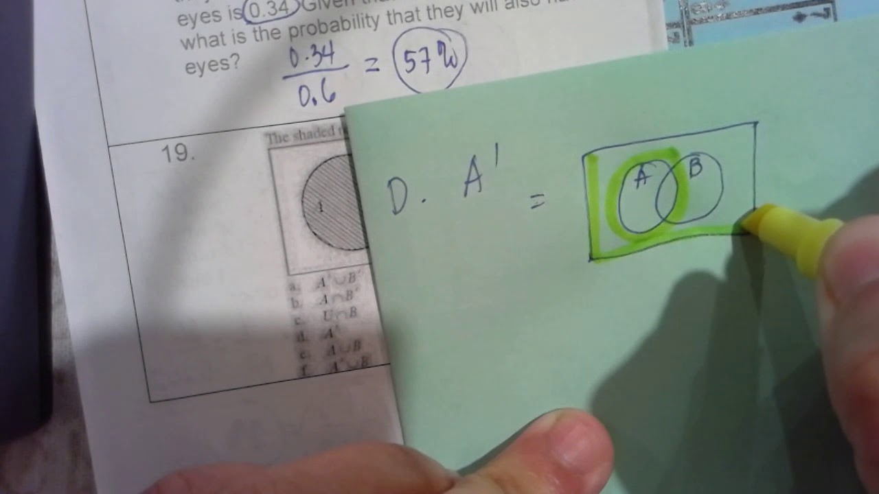 UNIT 6 PROBABILITY STUDY GUIDE VIDEO (19.B-19.F) - YouTube