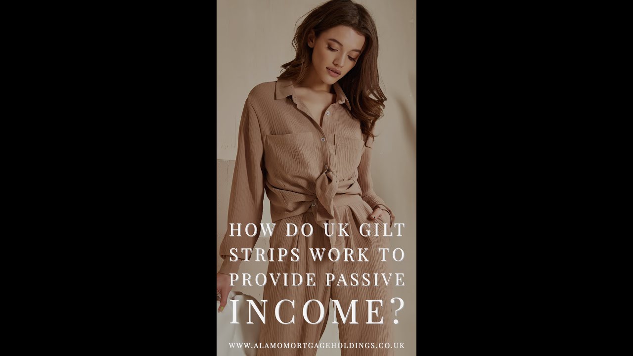 How do UK gilt strips work to provide passive income? - YouTube