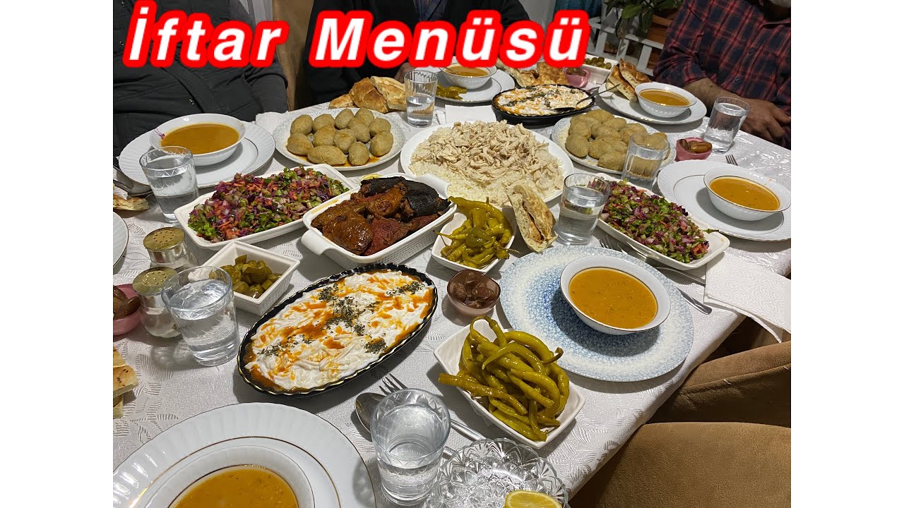 İftar Menüsü🌙Seher Abla’dan İftar Hazırlığı , Döktürdü😋🥰 - YouTube