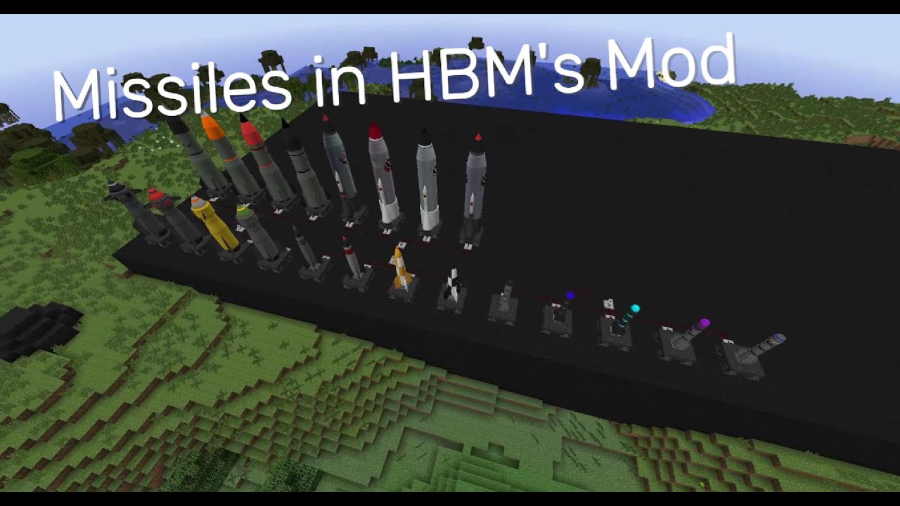 Missiles in HBM's Mod. - YouTube