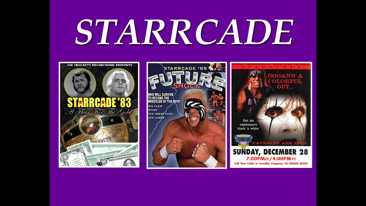STARRCADE NWA/WCW events from 1983 to 2000 - YouTube