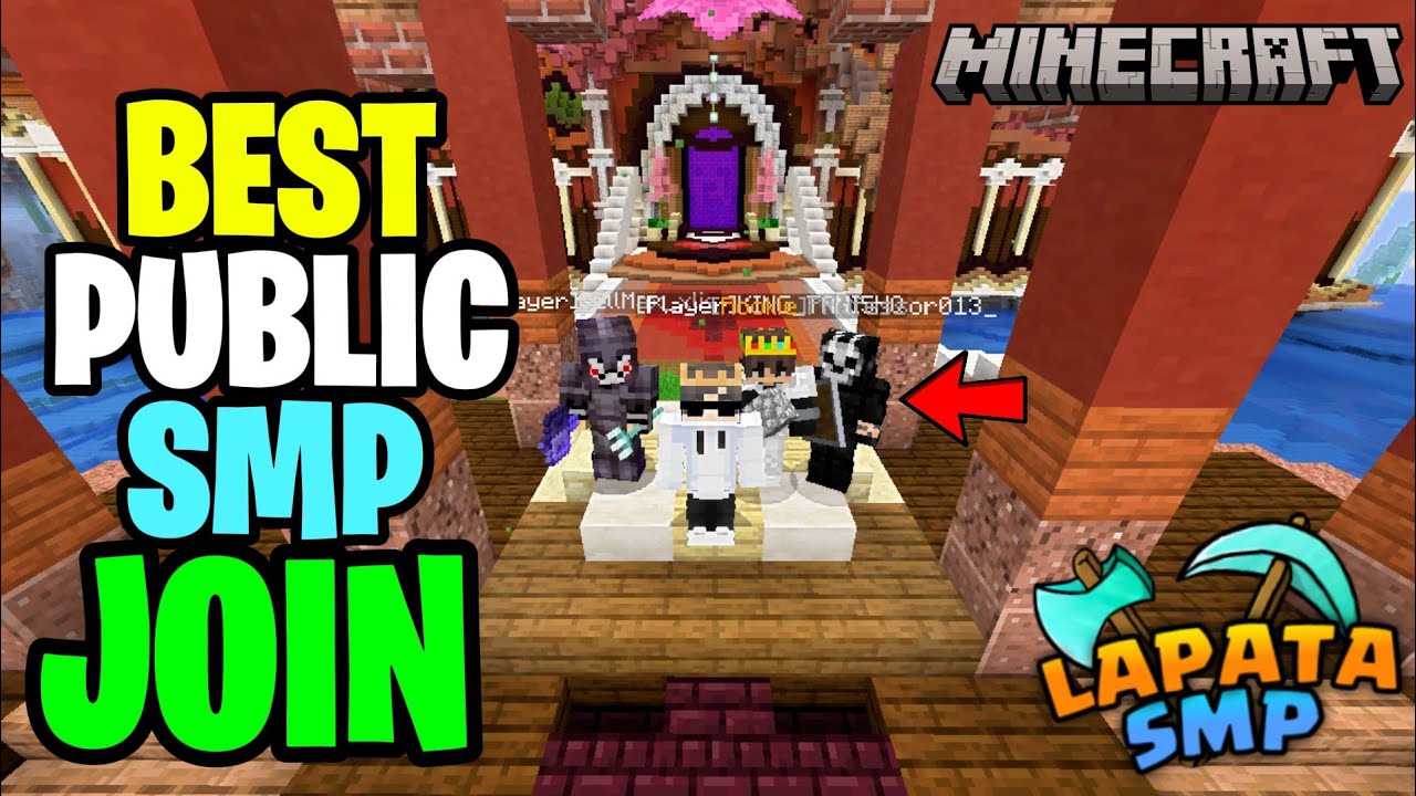 🎲 Join Best Survival Public Smp Server For Minecraft 🧨 | Java + PE | 24 ...