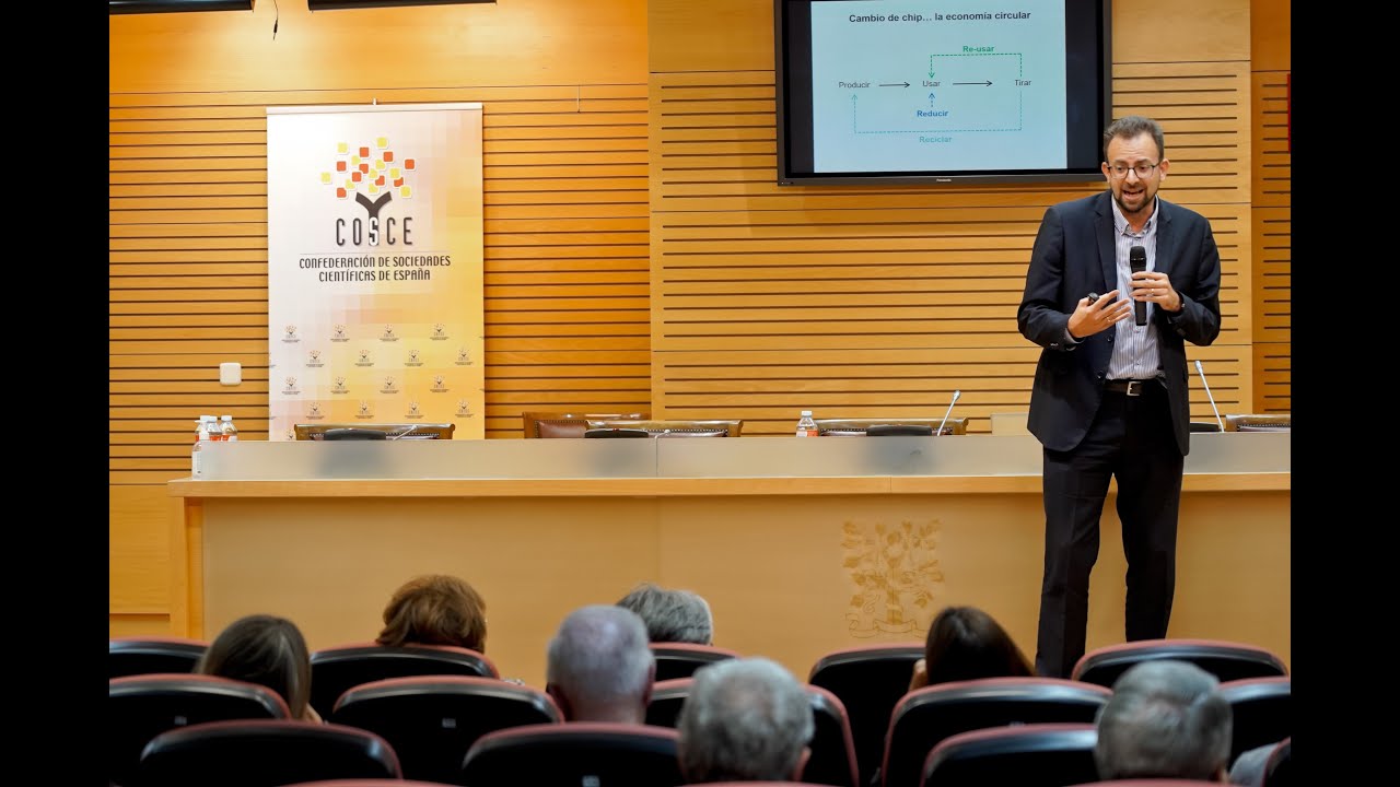 "El poder de los residuos". Ponencia de Rafael Luque en la Jornada de Sociedades COSCE 2022 ...