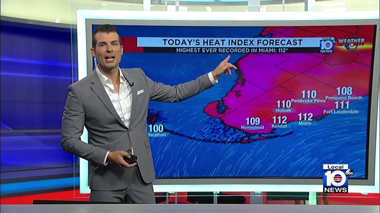 First Ever Excessive Heat Warning Issued In Miami Dade Youtube