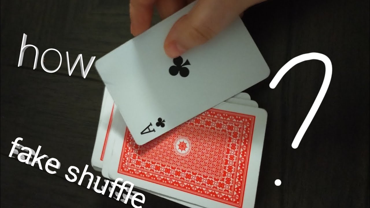 how to fake shuffle - YouTube