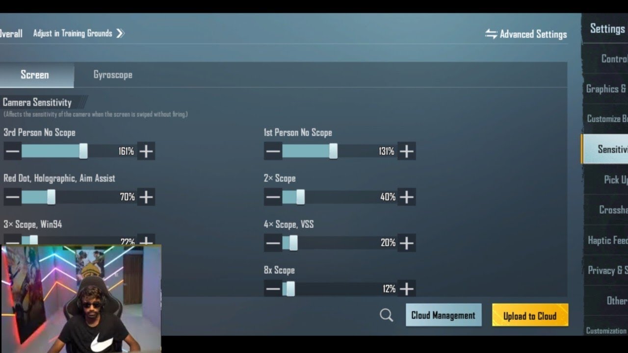 UPDATED 2.1 NEYOO CONTROL CODE AND SENSITIVITY CODE BGMI 2 FINGER ...