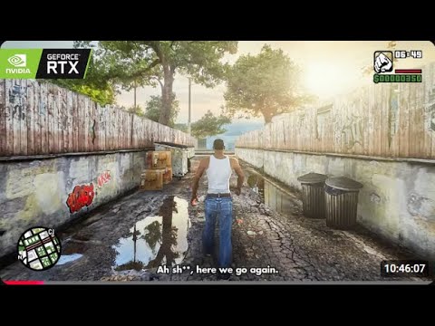 PLAY 12 HOURS STRAIGHT GTA SAN ANDREAS ALL MISSION OVER&OVER WITH RTX ...