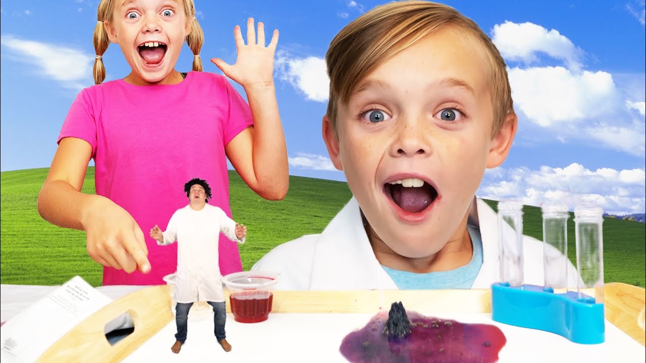 Sneaky Villain Tries to Take Secret Science Formula from Kids Fun TV