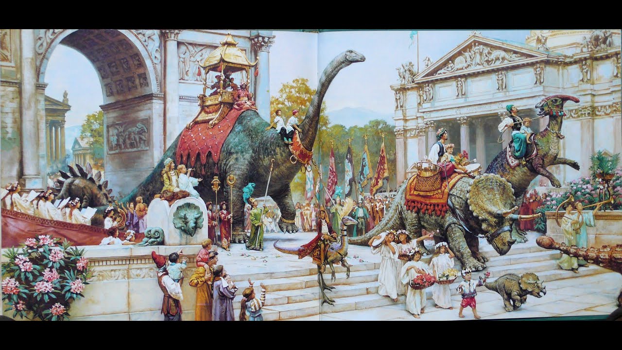 Dinosaur's help build the pyramids? - YouTube