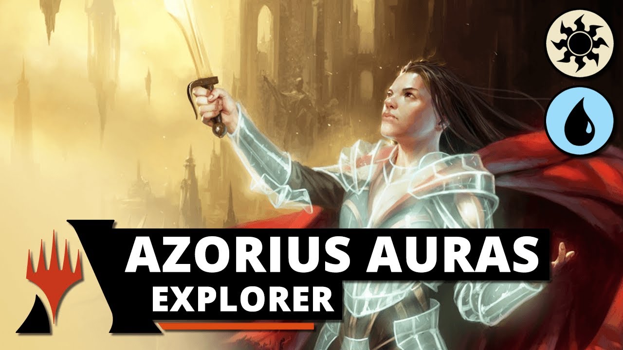 🛡 ETHEREAL ARMOR → Azorius Auras no Explorer! (Magic Arena) - YouTube