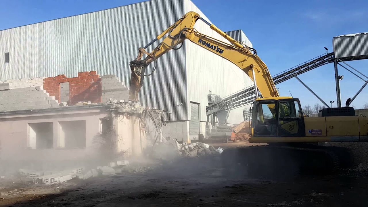 komatsu pc 340 - YouTube