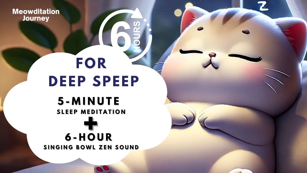 Guided Sleep Meditation + 6-Hour Zen Sounds for Restful Sleep - YouTube