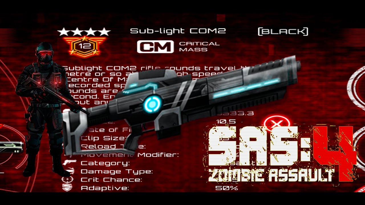 SAS:4 DEMOSTRACION SUB-LIGHT COM2 [BLACK] FULL CORES ,12/4 SAS ZOMBIE ...