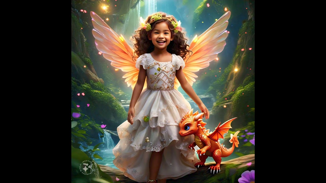Mia and Spark's Magical Adventure in Enchanted Valley #forest # ...