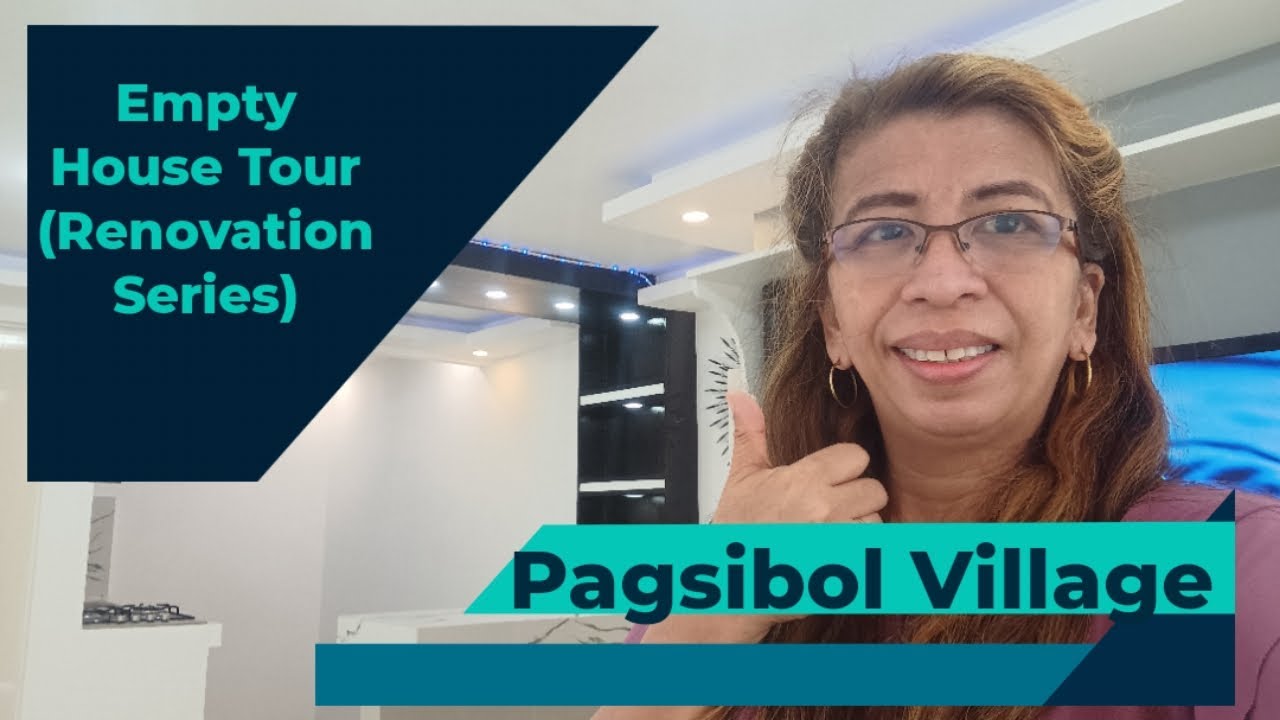 PAGSIBOL VILLAGE: Empty House Tour | Newly Renovated Small House | Home ...