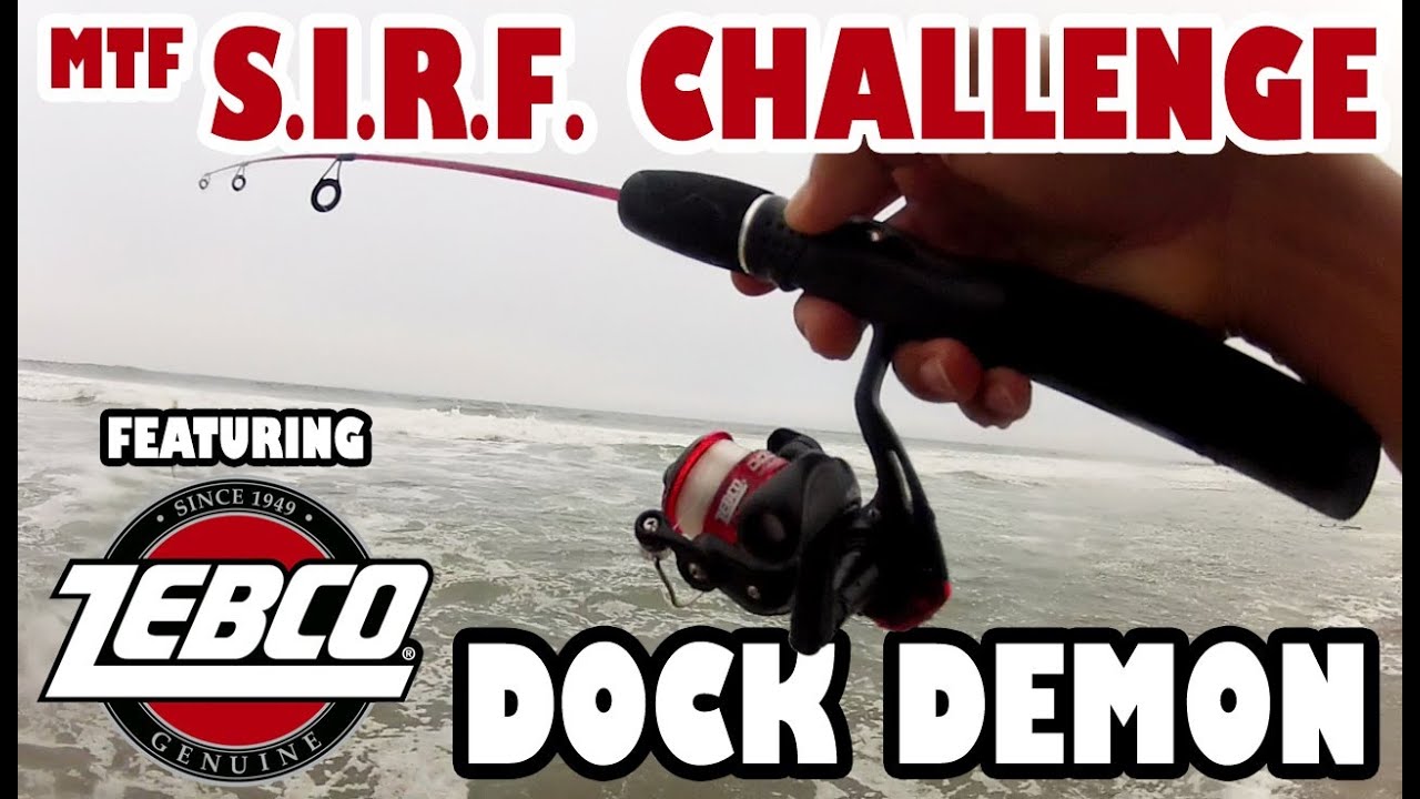 Dock Demon Ice Rod Fishing Challenge!! - YouTube