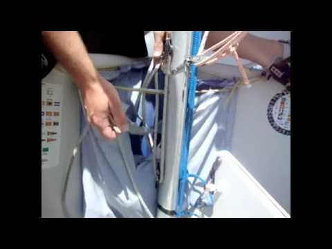 How to Rig a Flying Junior - YouTube