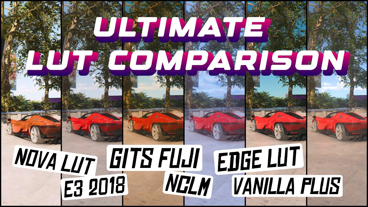 Cyberpunk 2077 - Ultimate LUT Comparison (12 Most Popular Graphics Mods ...