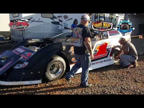 #1C Kenny Collins - Winner - Super Late Model - 4-8-17 I-75 Raceway ...