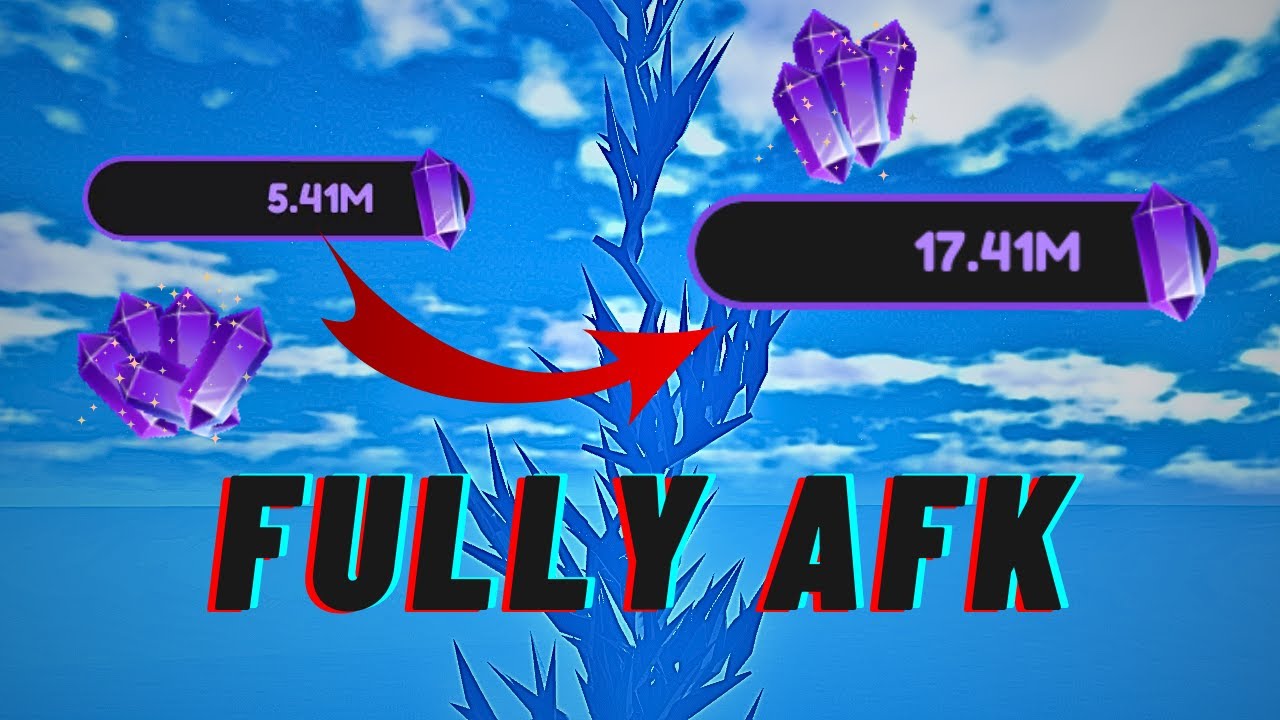 The new *BEST* way to AFK farm Chikara 🔮 [AFSX | Anime Fighting ...