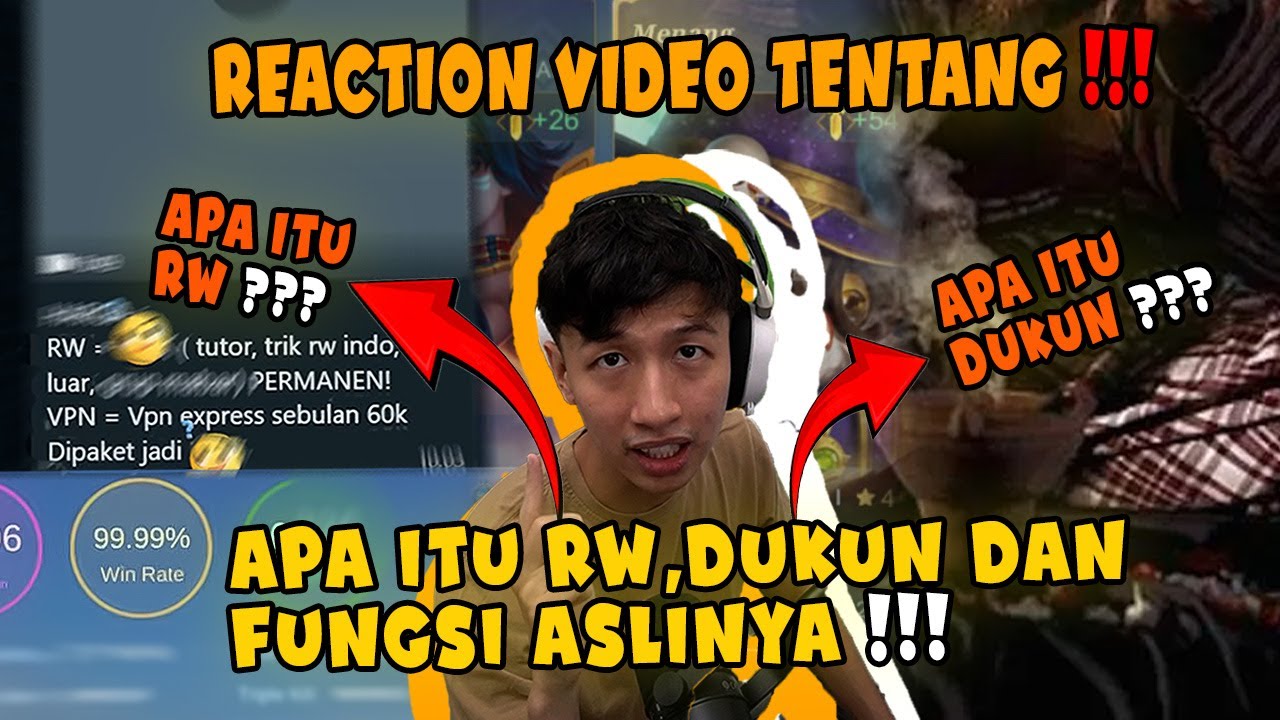 REACTION VIDEO TENTANG CARA CURANG, ROOM WANGI + CHEAT YANG LAGI RAME ...